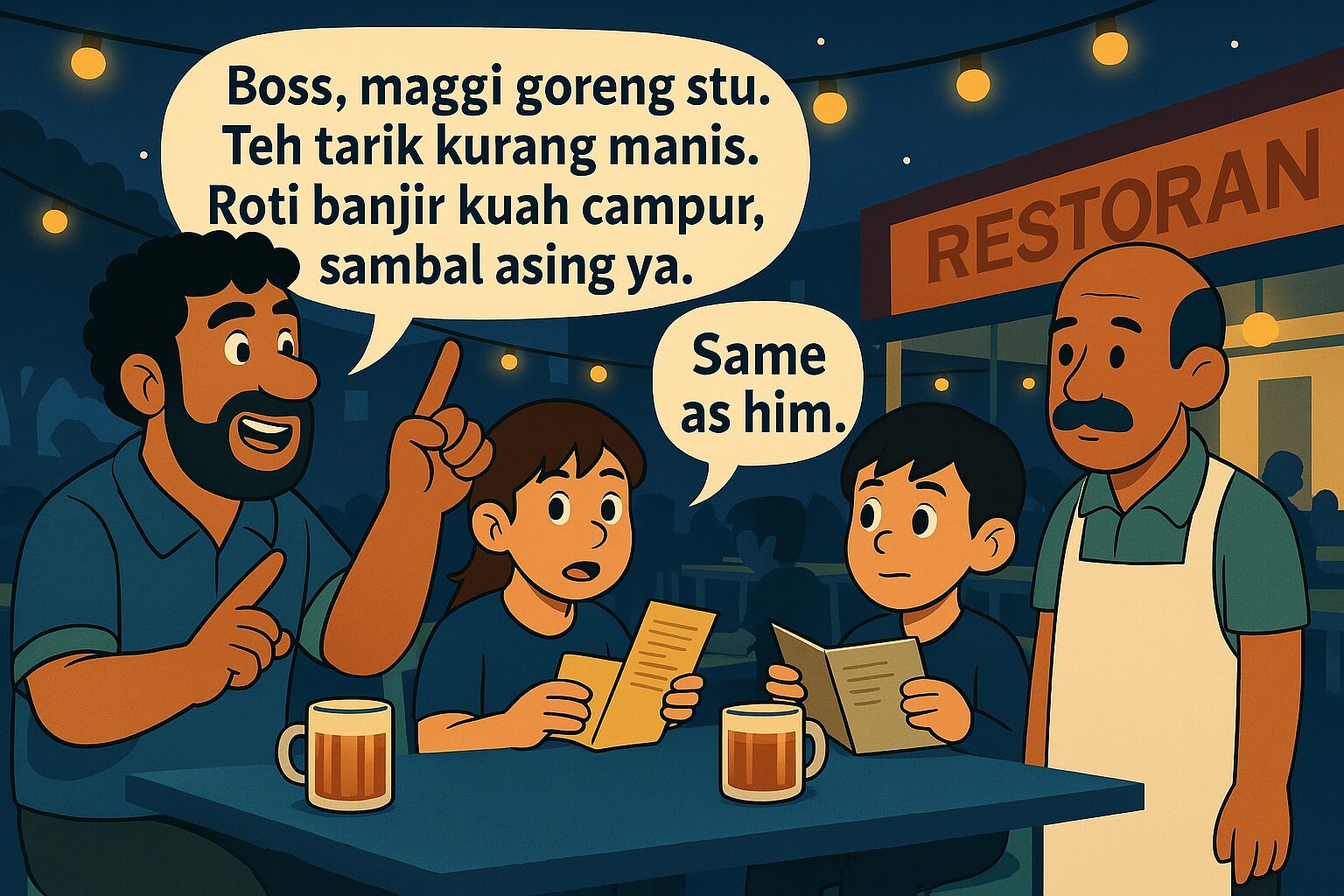 Unspoken Mamak Rules in Malaysia